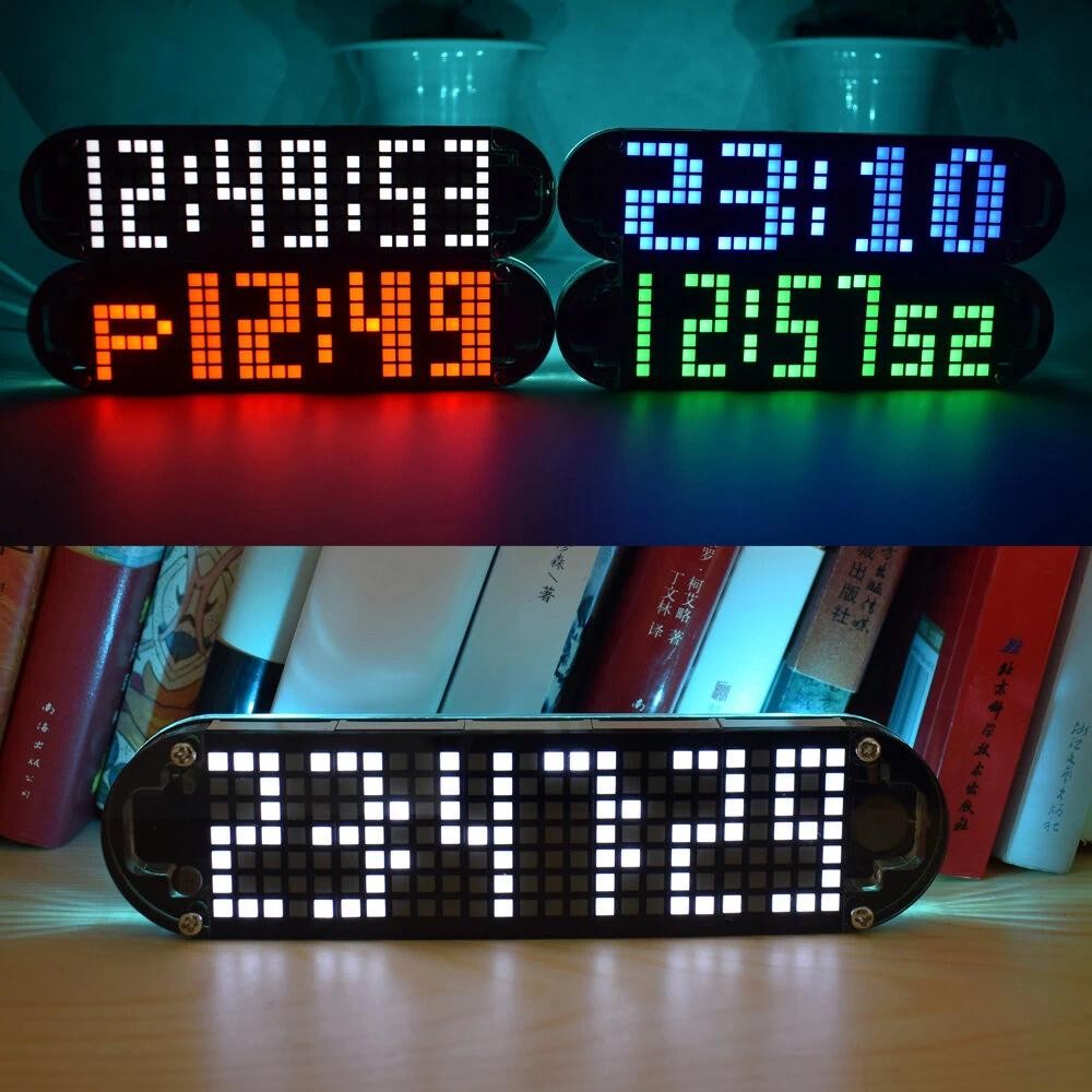 DS3231 High Accuracy Multifunction LED Dot Matrix Animation Effects ...