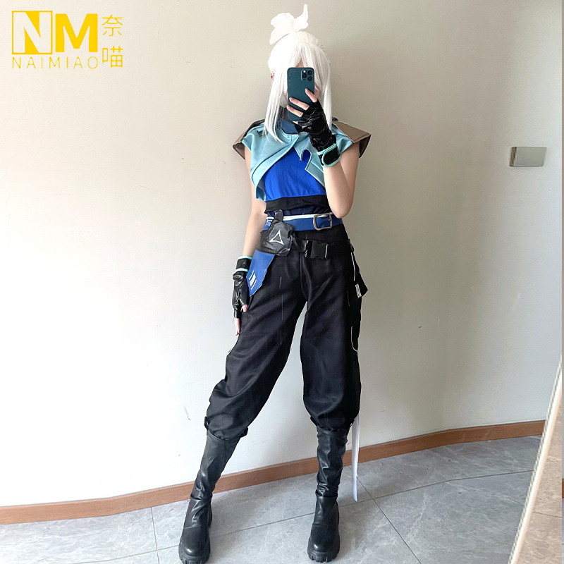 Valorant Cosplay Jett Complete Set Of Women Game Costumes Costume ...