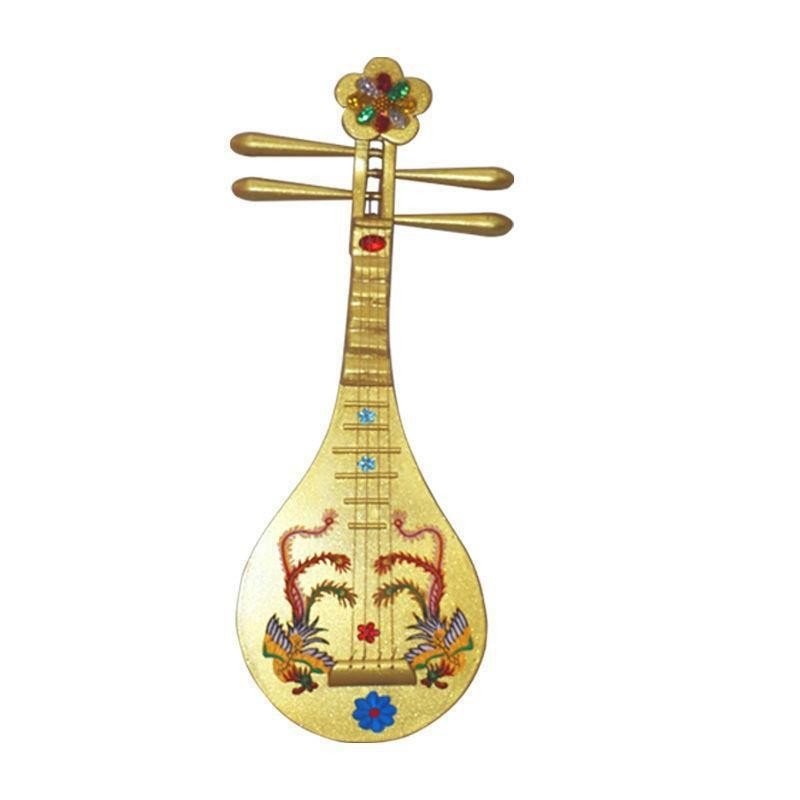 Pipa Opera Golden Props Harp Bell Drum Group Dance Pipa Dance Konghou ...