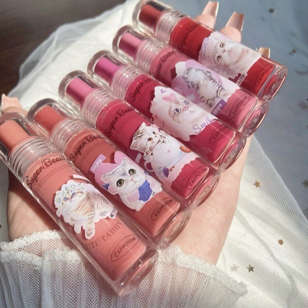 Color Cappuvini Cappuvini Cat Clear Toot Lip Gloss Moisturizing ...