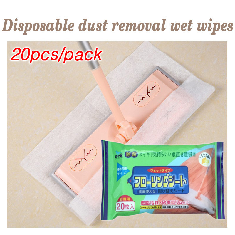 Disposable dust removal cloth, bathroom and kitchen floor mop wipes ...