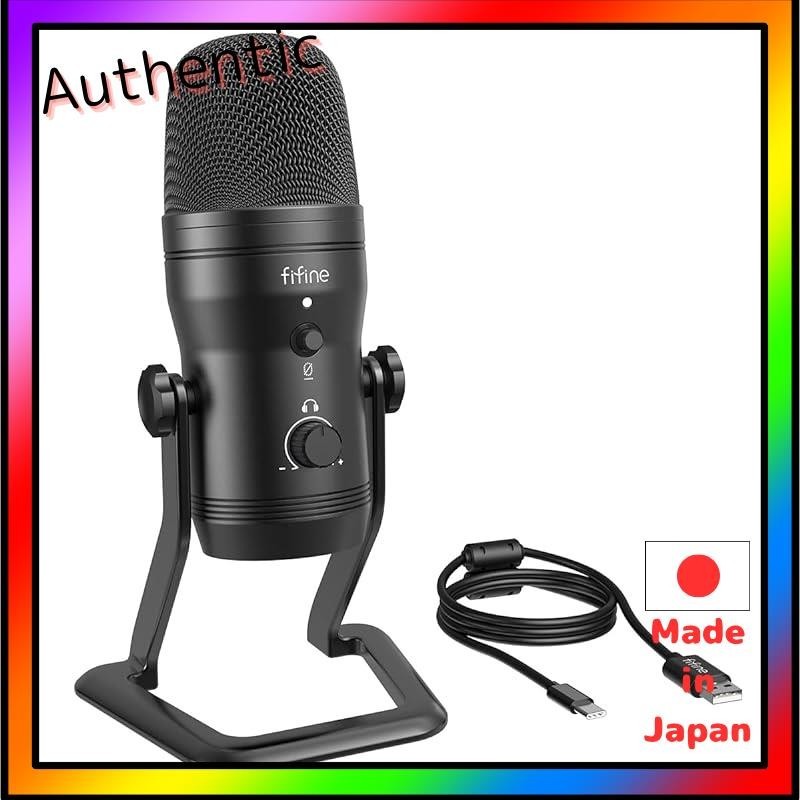 FIFINE USB Microphone Condenser Microphone Stereo Recording Microphone ...