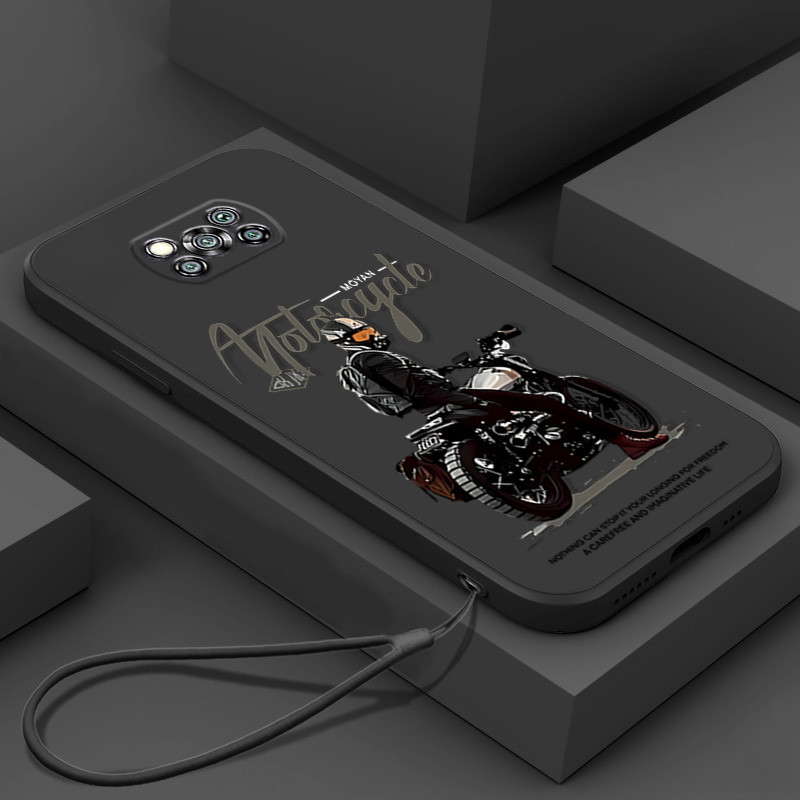 Casing xiaomi poco x3 pro x3 nfc x3 Phone Case with lanyard aesthetic ...