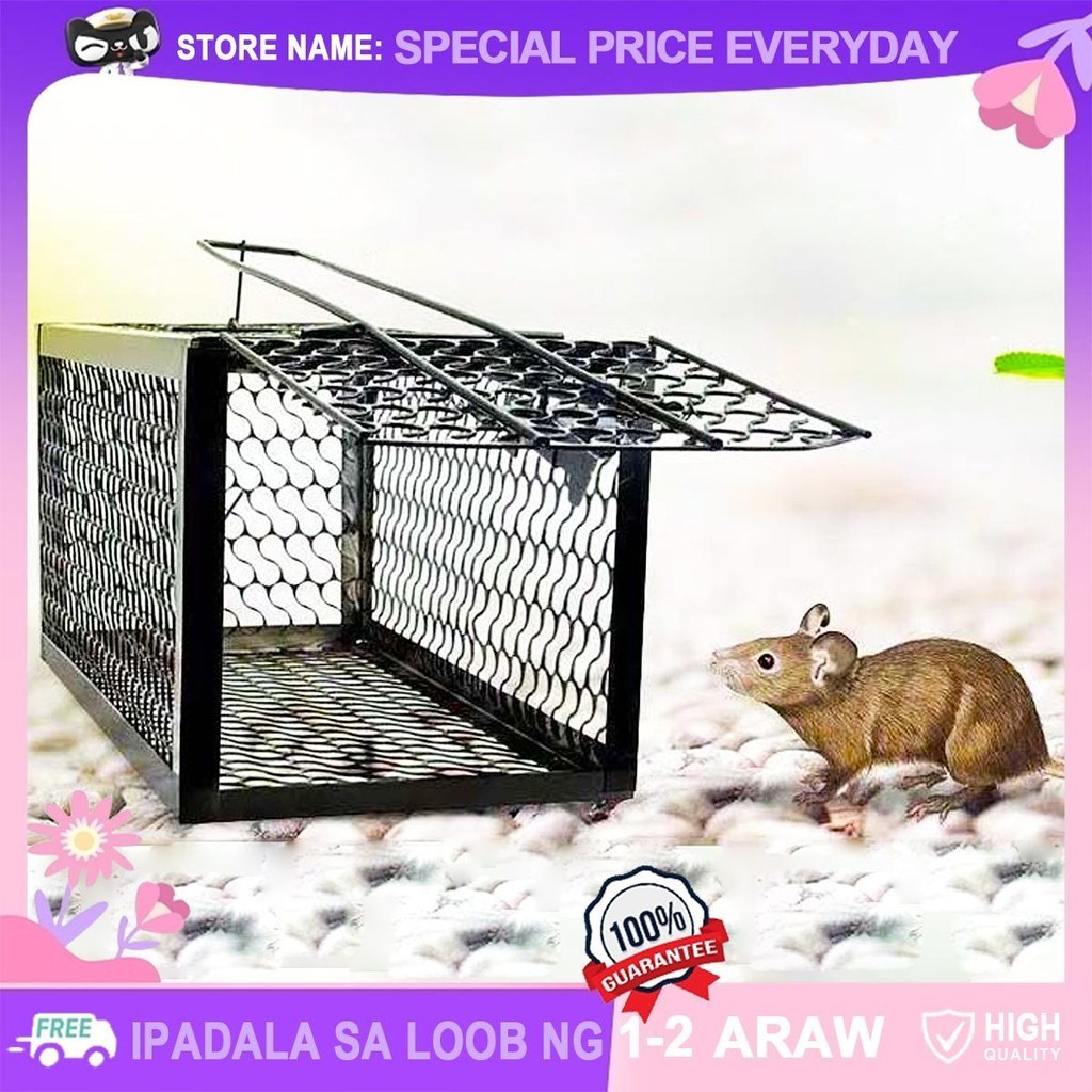 High Effective Live Rat Trap Cage Original Rodent Mouse Trap Pest ...