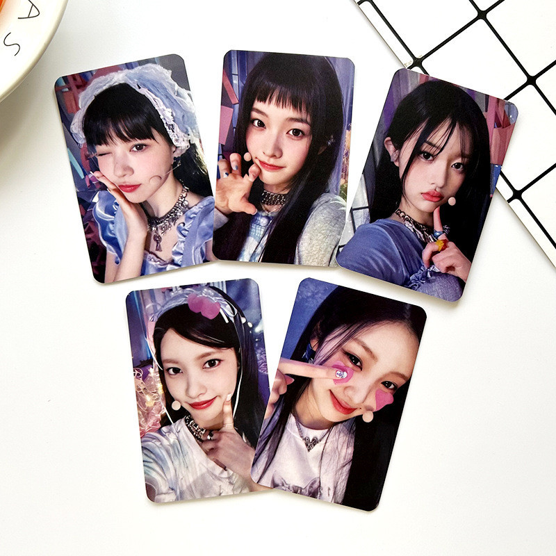 1-8pcs ILLIT showcase YouTube gift Lomo Cards FILM POWER STATION Super ...