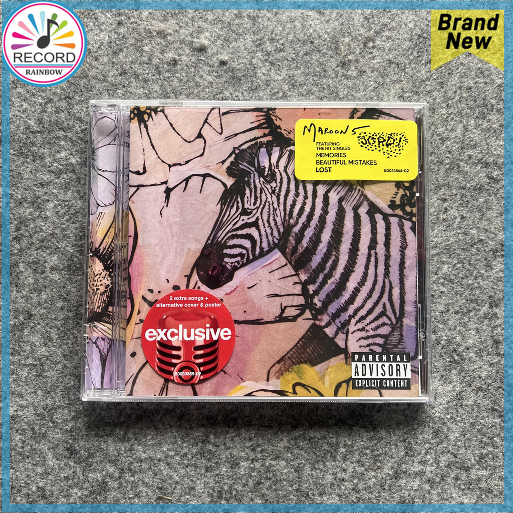 Maroon 5 Jordi Original CD Album [Sealed] Brand New US | Shopee Philippines