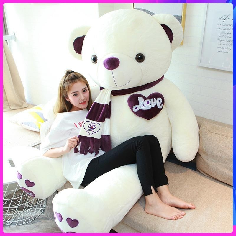 160cm 180cm Big Teddy bear human size teddy bear 6ft human size teddy ...