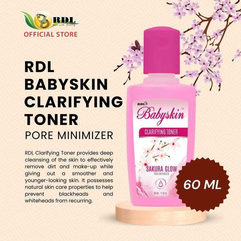 RDL Babyskin Clarifying Toner 60ml | Shopee Philippines
