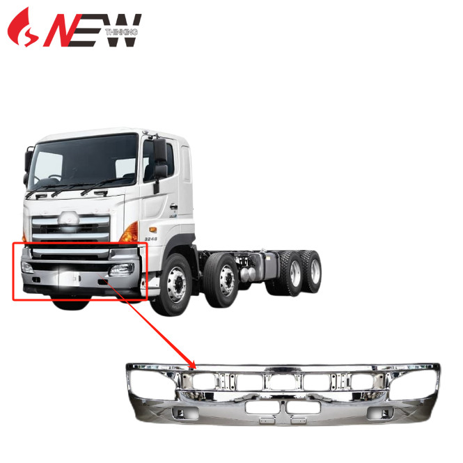 Hot Sale Heavy Truck Body Parts for hino 700 bumper Chrome Hino Front ...