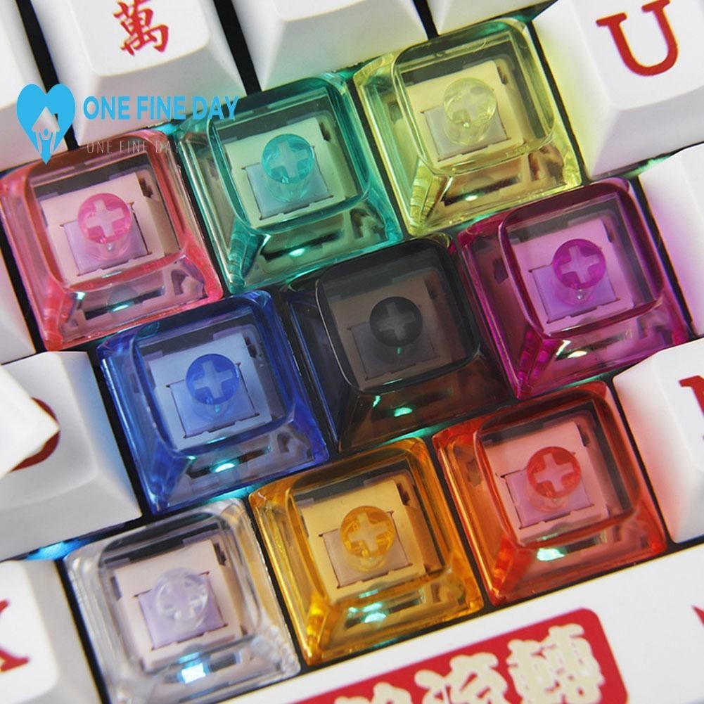 Clear Pc Keycaps Highly Transparent Keyboard Keys | Shopee Philippines