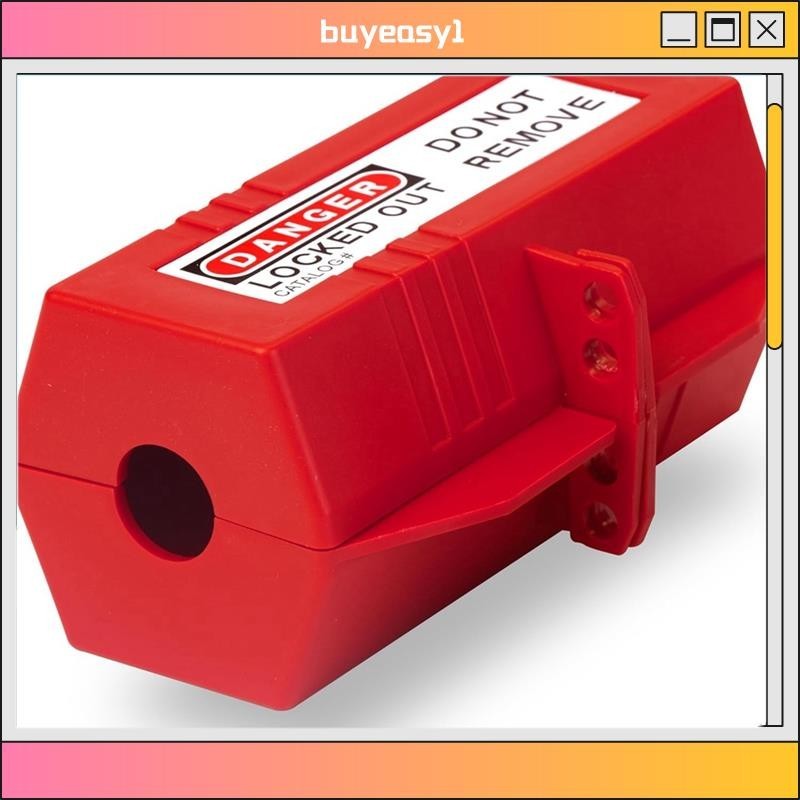 Plug Lock for Lockout Tagout, Large Electrical Plug Lock, Industrial ...