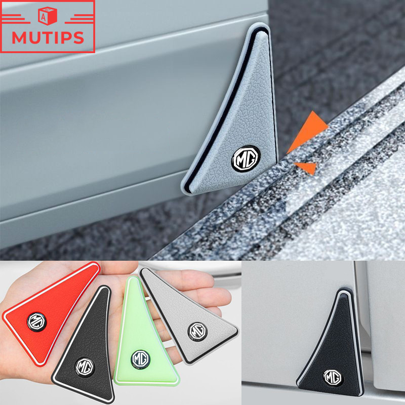 2Pcs/Set MG Car Door Corner Protector Sticker Auto Door Anti-collision ...