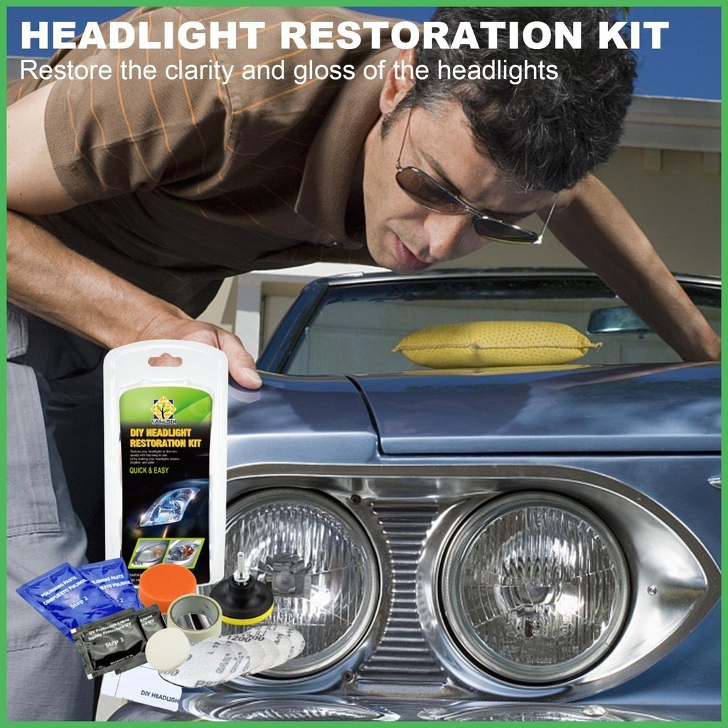 Car Headlight Repair Kit Car Headlight Lens Restoration Kit Car ...