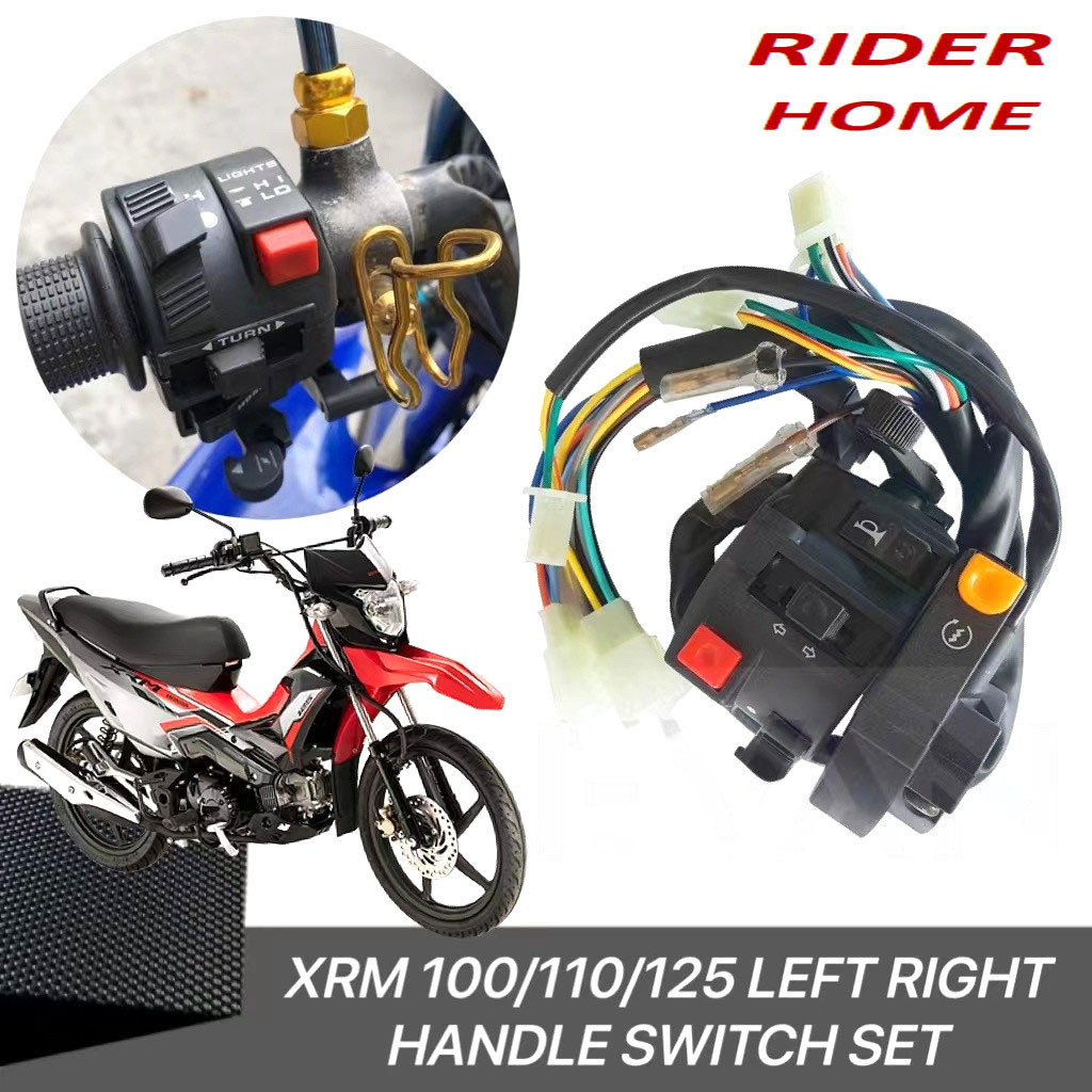 Honda XRM 100/110/125 Handle Switch (1set) Left/Right Ordinary Stock ...