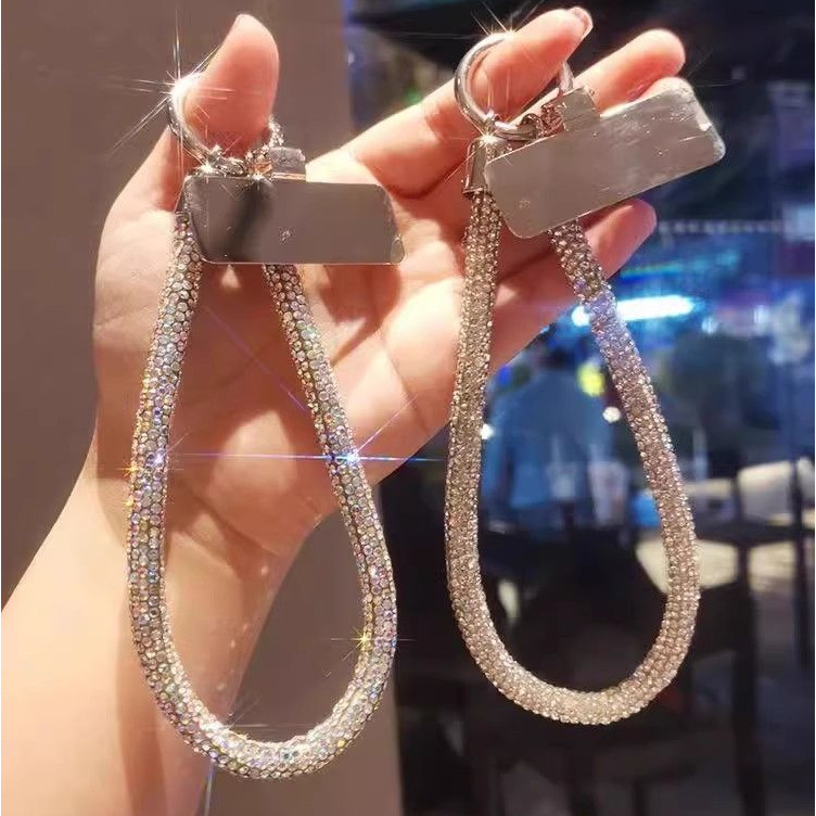 [PYDM] Full Diamond Mobile Phone Lanyard Women Style Mobile Phone Chain ...