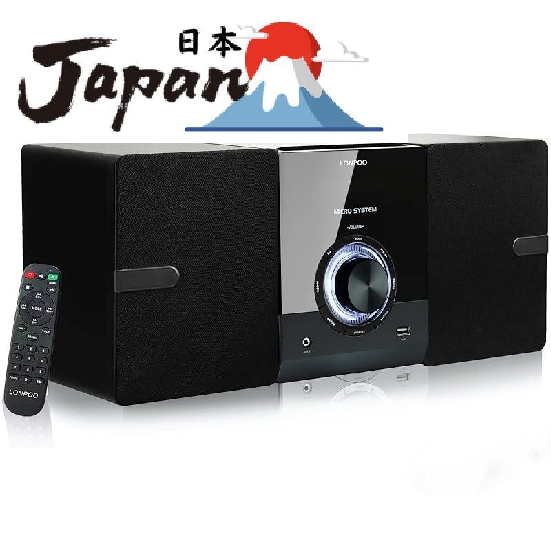 [import from Japan] LONPOO CD player 30W CD stereo system mini ...