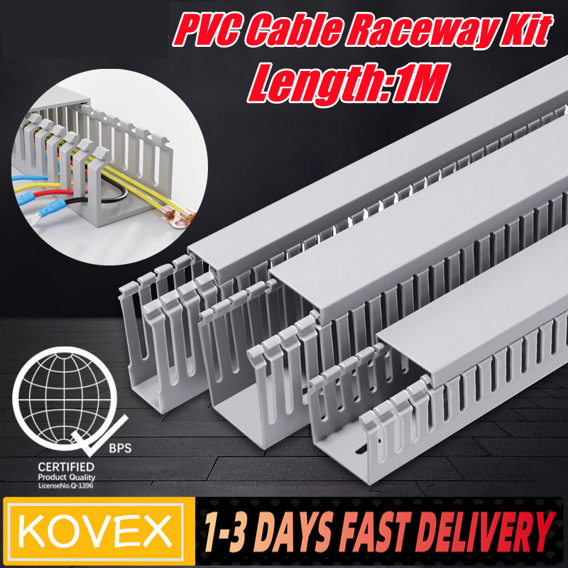 Cable Raceway Server Rack Cable Management Under Desk Cord Organizer ...