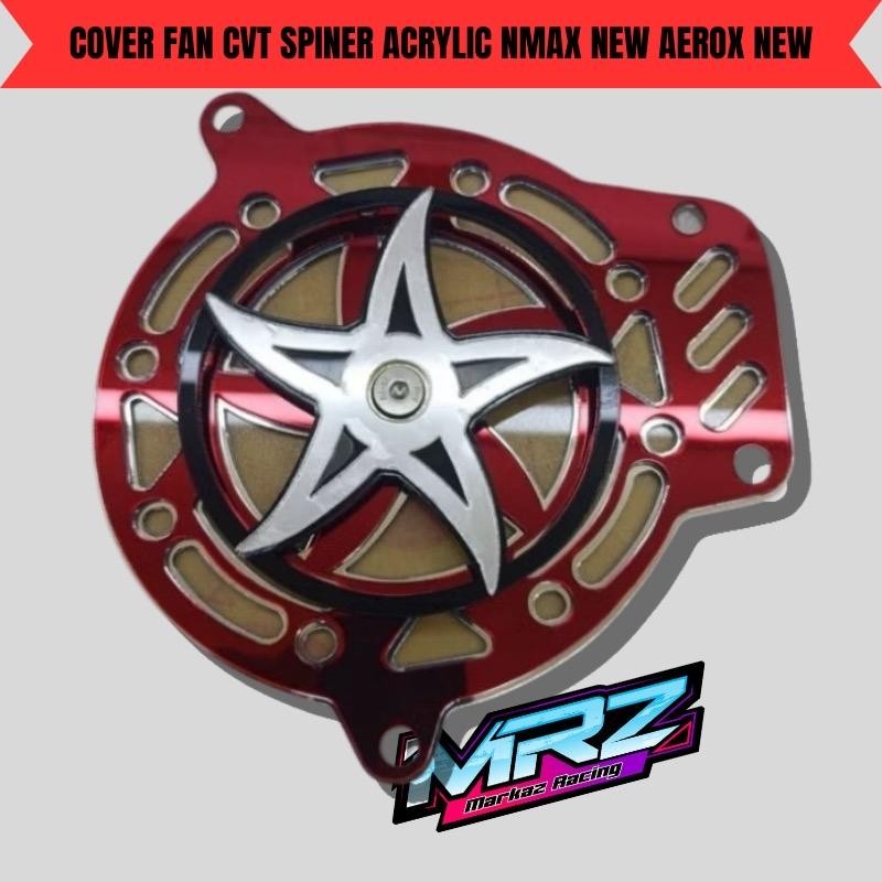 Acrylic CVT SPINER SPINNER FAN COVER Crescent MOTIF PNP YAMAHA NMAX NEW ...
