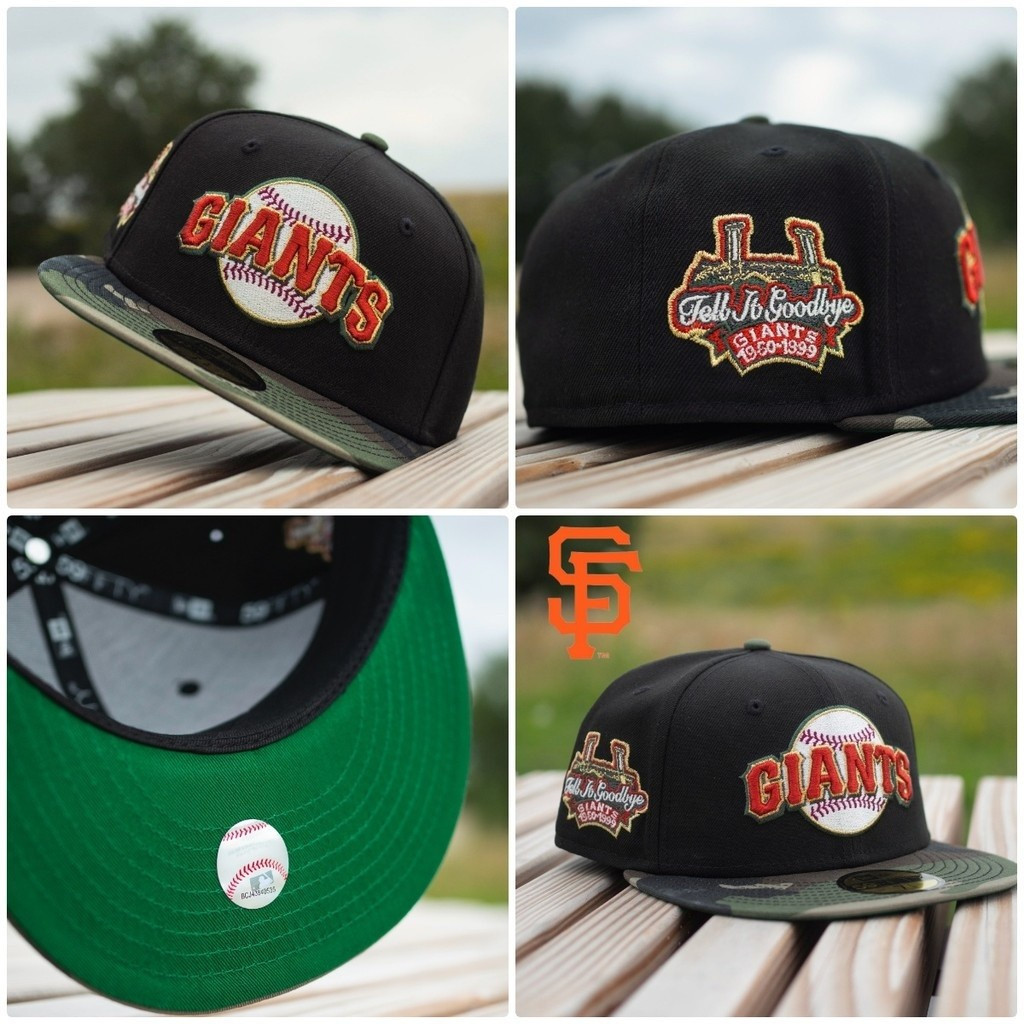 MLB San Francisco giants hat say goodbye patch 59f.ift. And tight black ...