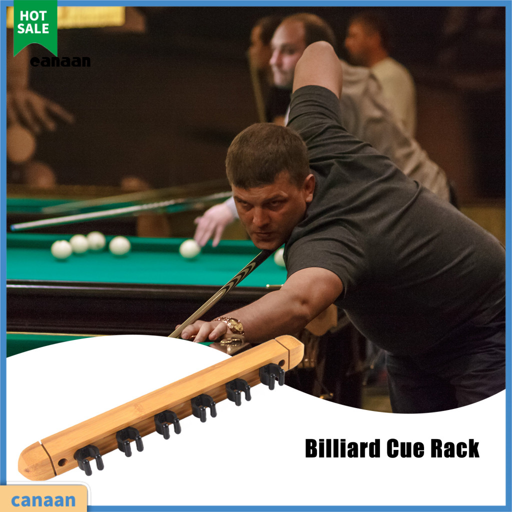 canaan| Billiard Cue Rack Cue Stick Display Stand Premium Wood Pool Cue ...