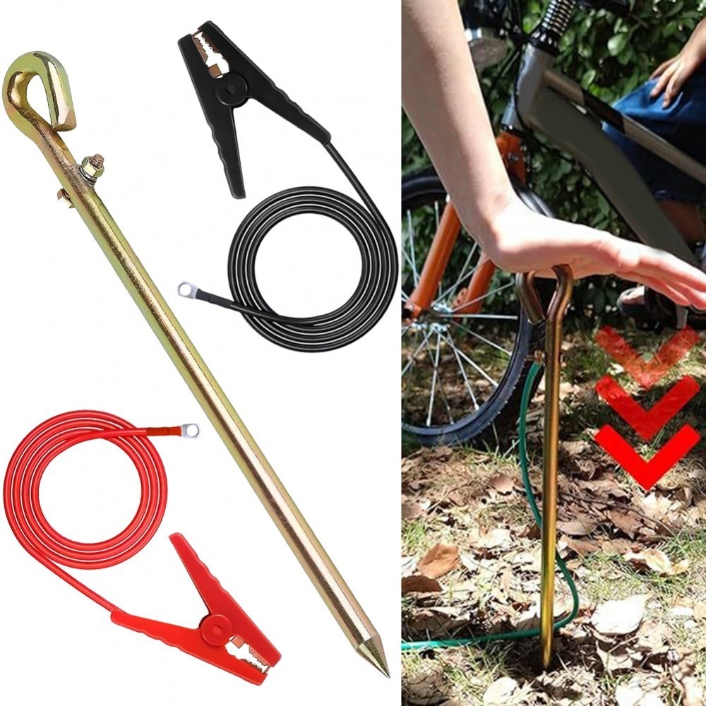【CHAMER】Effortless Installation of Electric Fencing with Grounding Rods ...
