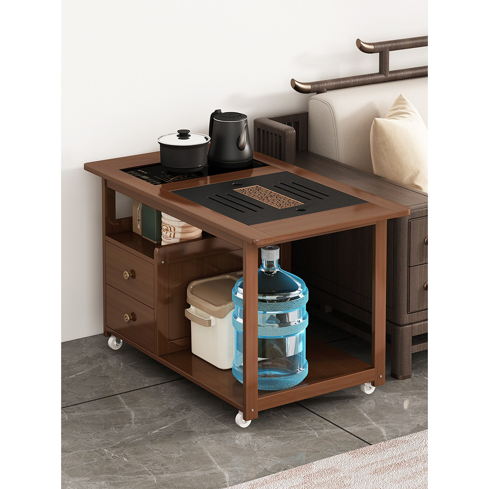Sofa Side Table Movable Coffee Table Home Tea Set Tea Table Set Side ...