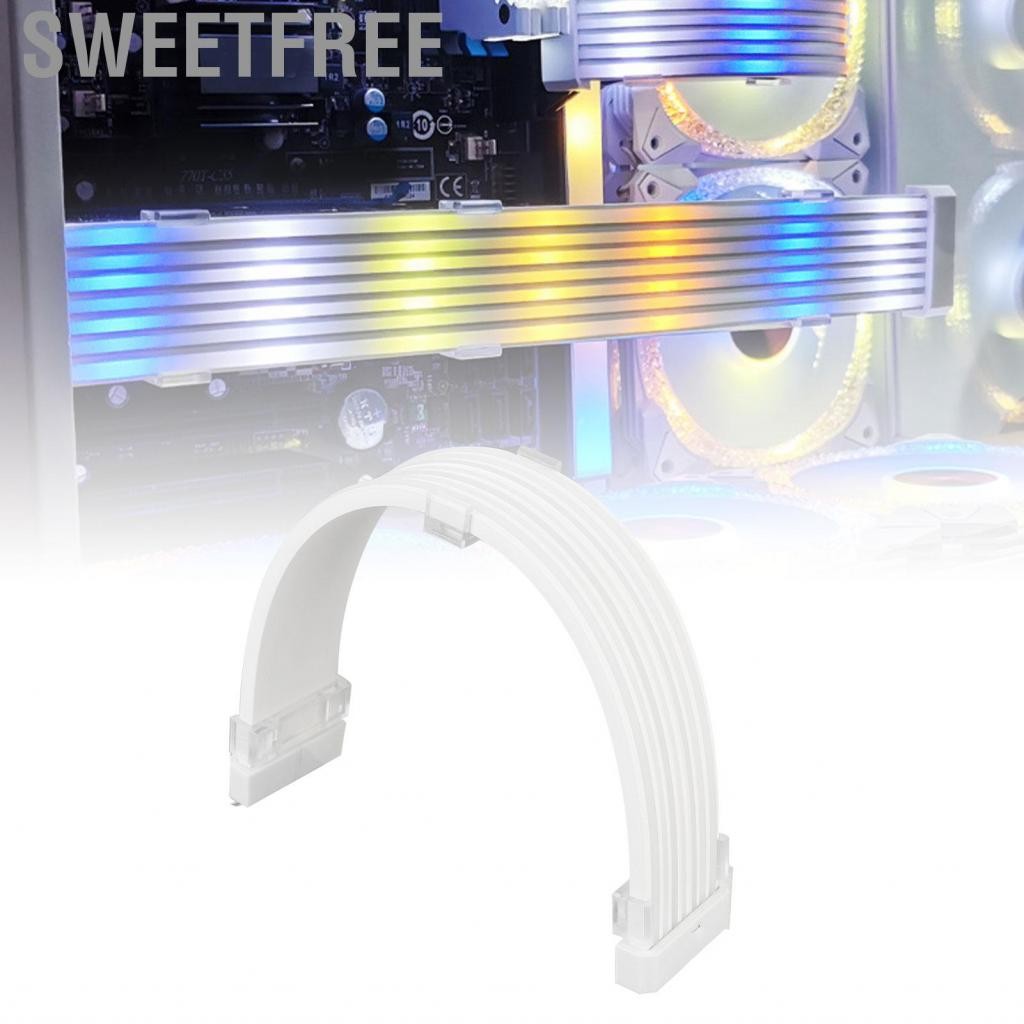 Sweetfree Flex RGB ARGB PSU Cables PC GPU Cable 5V 3Pin Synchronized ...
