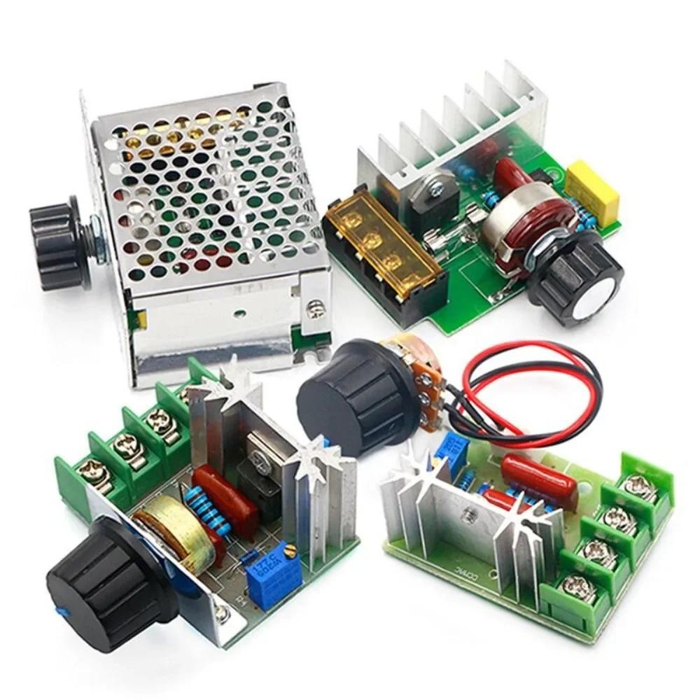 2000W 4000W AC 110V-220V SCR Adjustable Motor Speed Controller Control ...