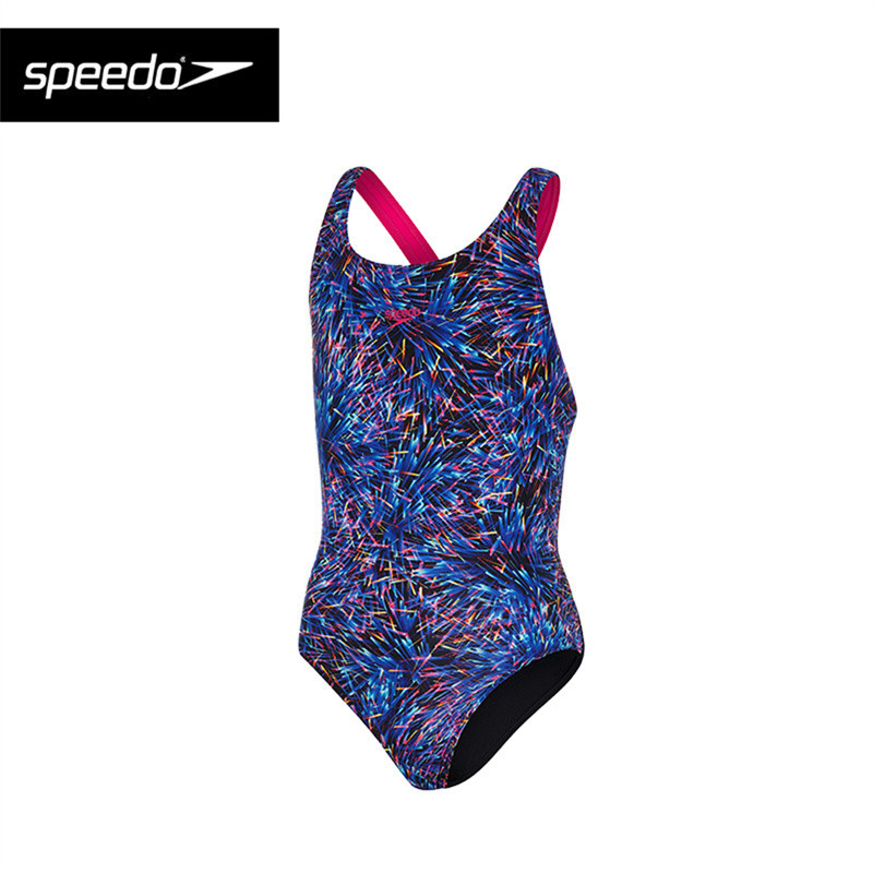 Speedo swimsuit for girls One-piece swimsuit Fitness swimsuit, chlorine ...
