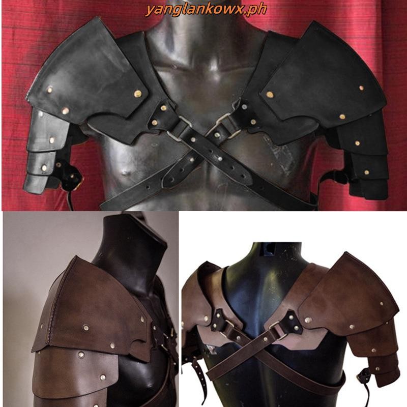 Medieval Shoulder Armor Gladiator Samurai Battle Knight Pauldrons ...
