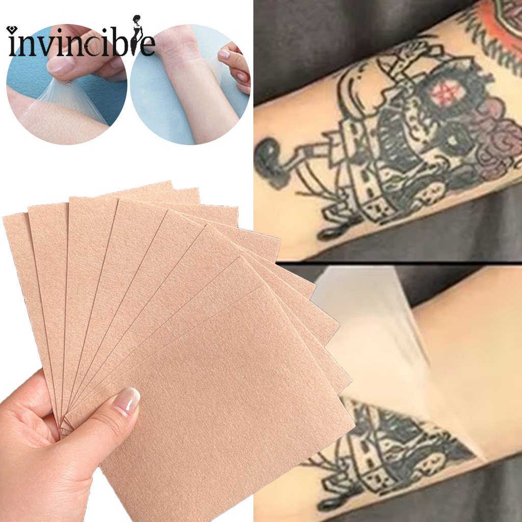 10PCS Tattoo Cover Up Patch Scar Birthmarks Concealer Tape - Invisible ...