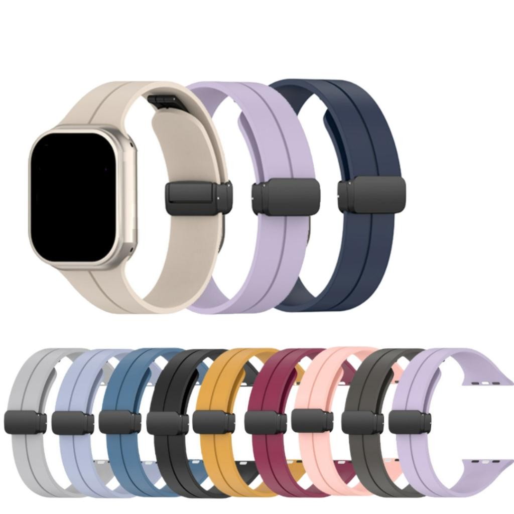 for iWatch S10/S9/SE/S8/S7/S6/S5/S4/S3/S2/S1 Luxury Magnetic Lock Watch ...