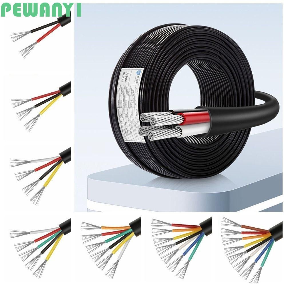 PEWANY1 US Electric Cable, Extension Cord Flexible Soft Electronic ...