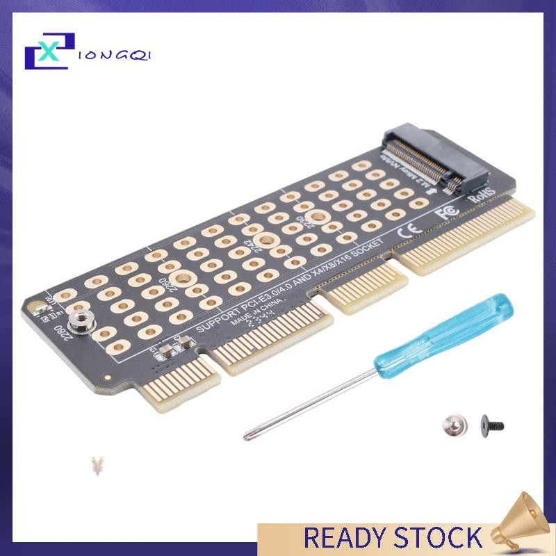 【Xiongqi】M2 NVMe Adapter Card M2 SSD NVME to PCIE 4.0 X4 Riser Card ...