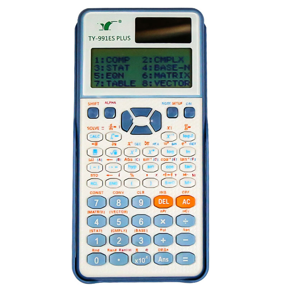 Scientific Calculators Math Calculator with 417 Function HD Dot Matrix ...