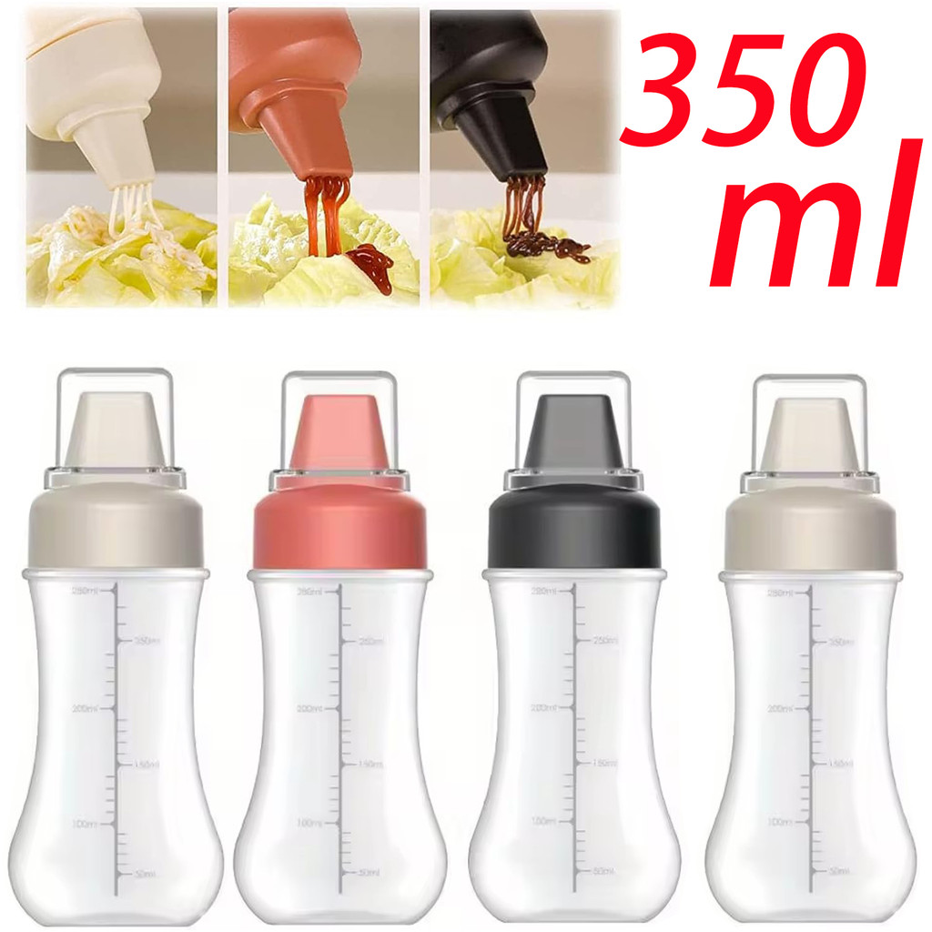 350ML Porous Squeeze Sauce Bottle / Leak Proof Refillable Condiment ...