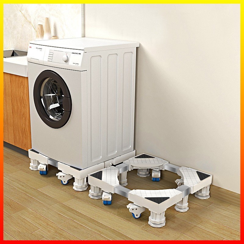 Washing Machine Base Stand with Movable Universal Wheels, Adjustable ...