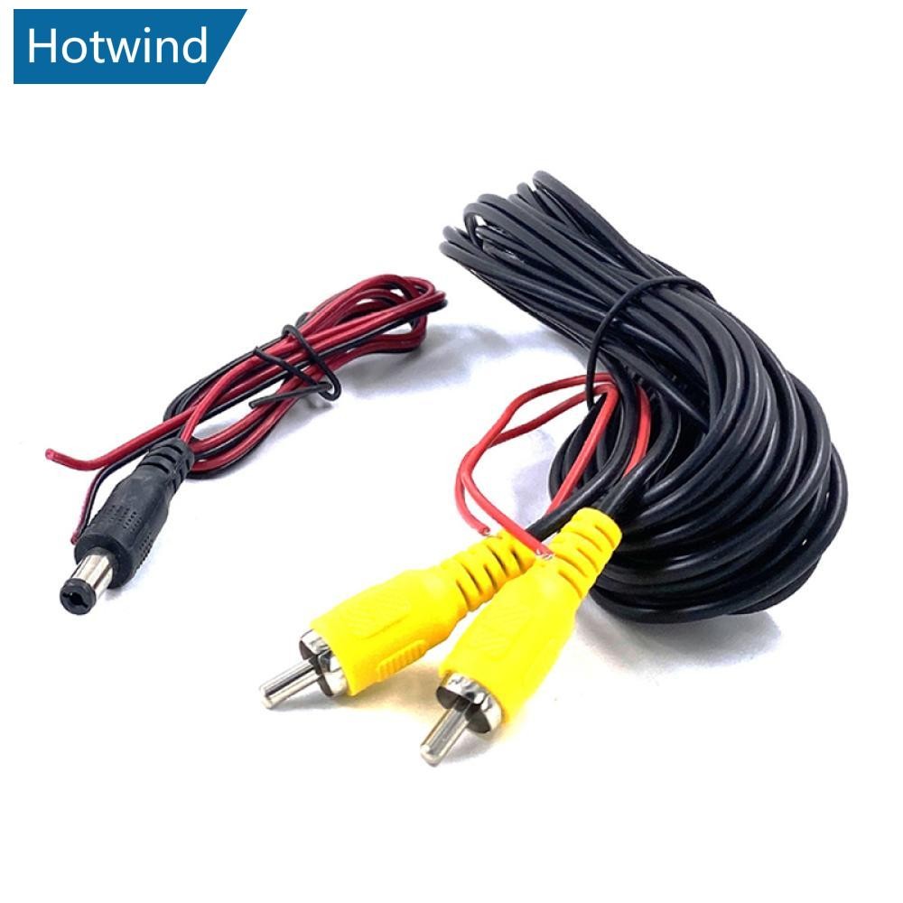 HW 6M RCA Video Cable AV Extension Wire Harness With ADC Power Cable ...
