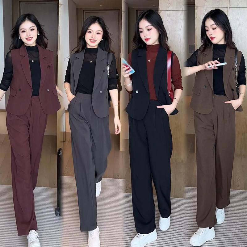 SUHA 3 in 1 Formal attire for women Plus size coordinates Single ...