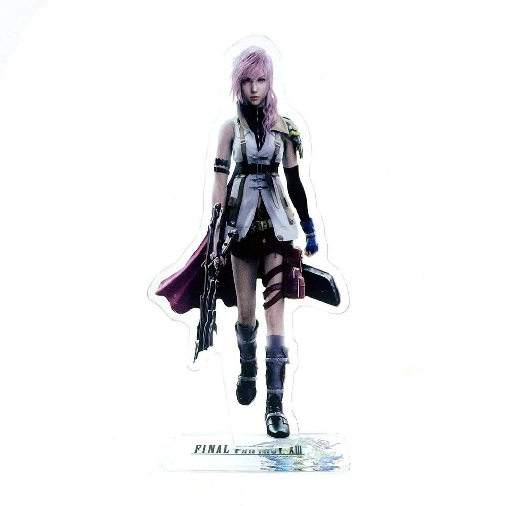 FF13 Lightning Eclair Farron acrylic stand figure model holder cake ...
