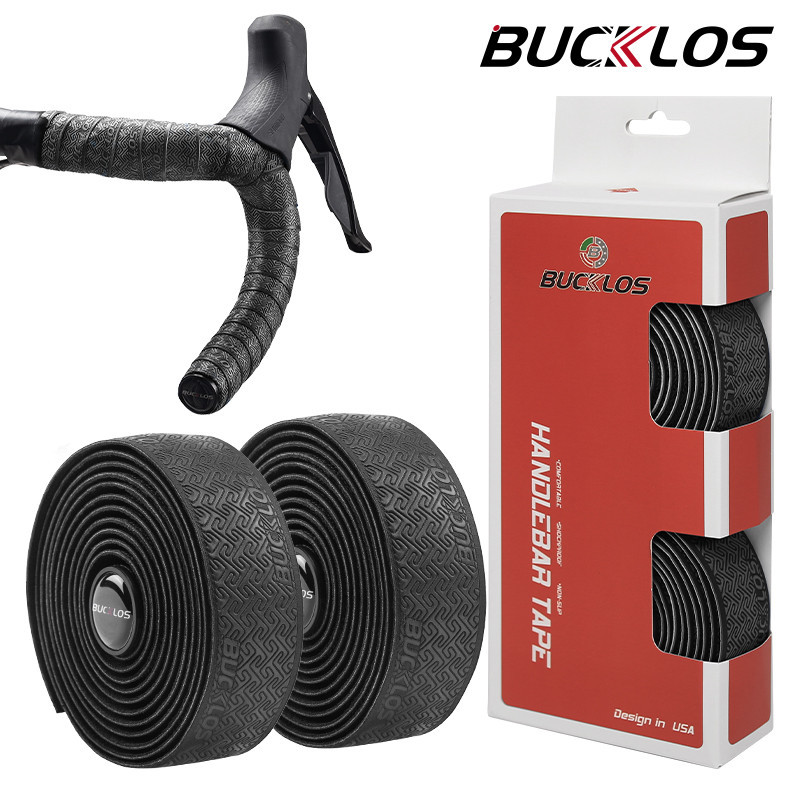 BUCKLOS Bar Tape for Road Bike Shock Absorption Bicycle Handlebar Tape ...