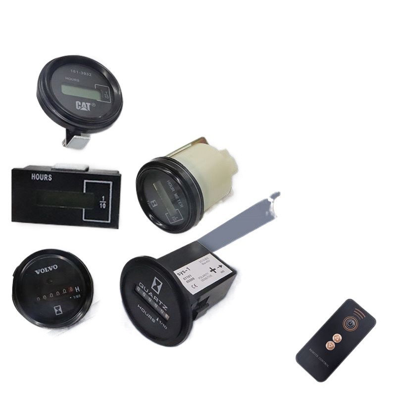 Hyundai Doosan excavator ♦ excavator remote control timer hour meter timetable timetable watch ...