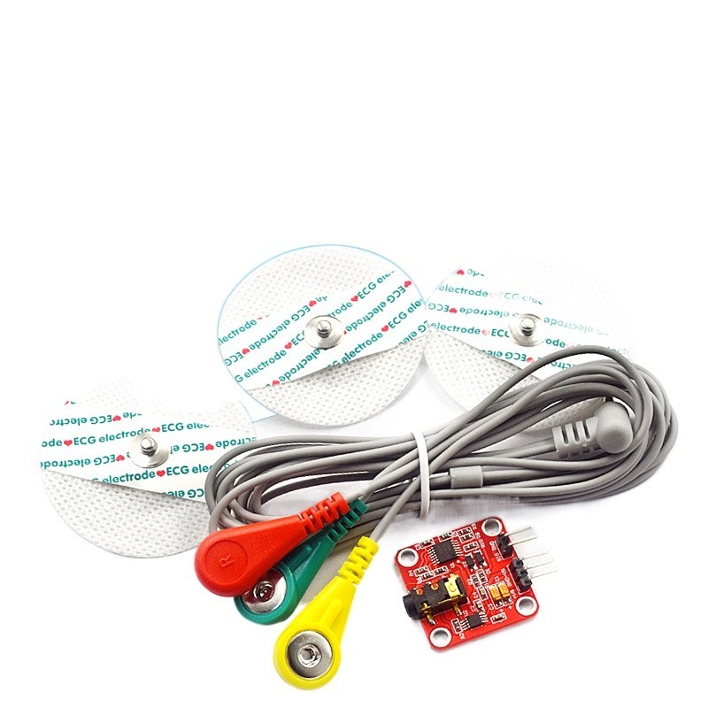 Muscle electrical sensor module Muscle analog signal EMG EMG raw signal ...