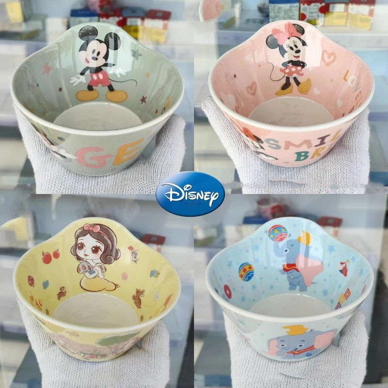 Disney Anime Mickey Mouse Soup Bowl with Cover for Baby Child Eating ...