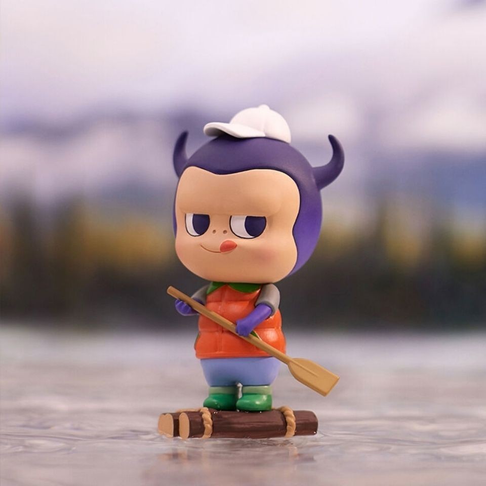 Official Genuine POPMART Figure LABUBU Elf Wild Travel Series LABUBU ...