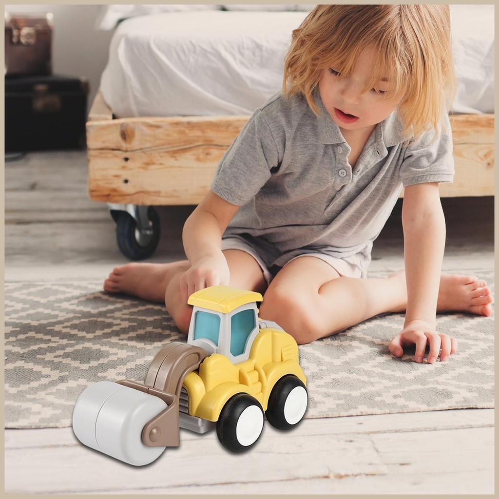Inertia Toy Vehicle Inertia Press and Go Excavator Toys Children ...