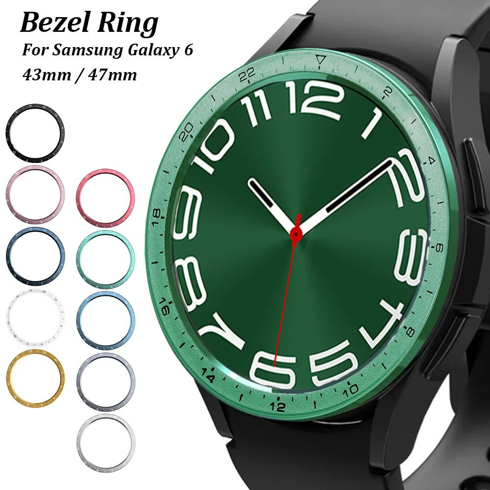 PC Bezel Rings for Samsung Galaxy Watch 6 Classic 43mm 47mm Bumper ...