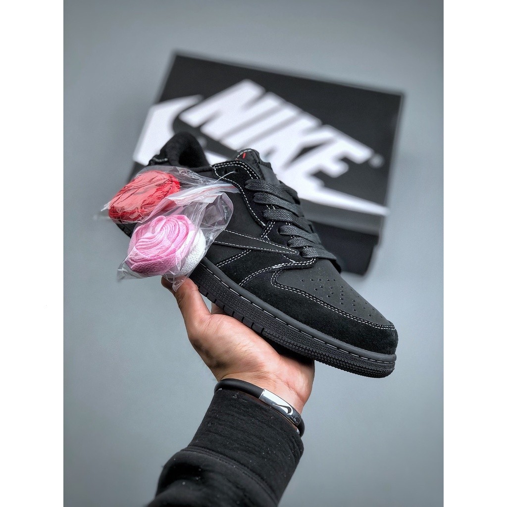 Travis Scott x Air Jordan 1 Low OG SP "Black/Phantom" AJ1 Generation ...