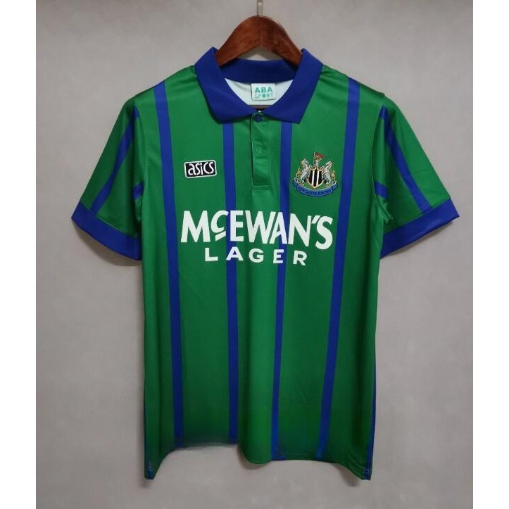 93-95 NUFC Away Retro Soccer Jersey Football #COLE | Shopee Philippines