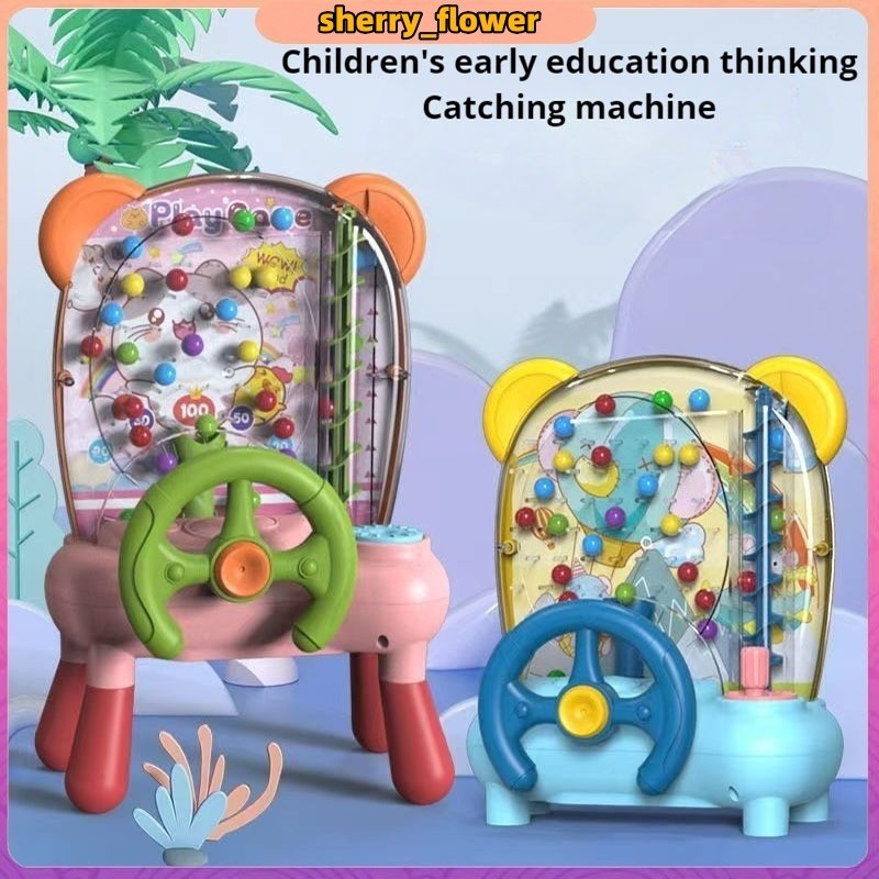 Mini Table game toy Children Catching Ball Simulation Educational Toy ...